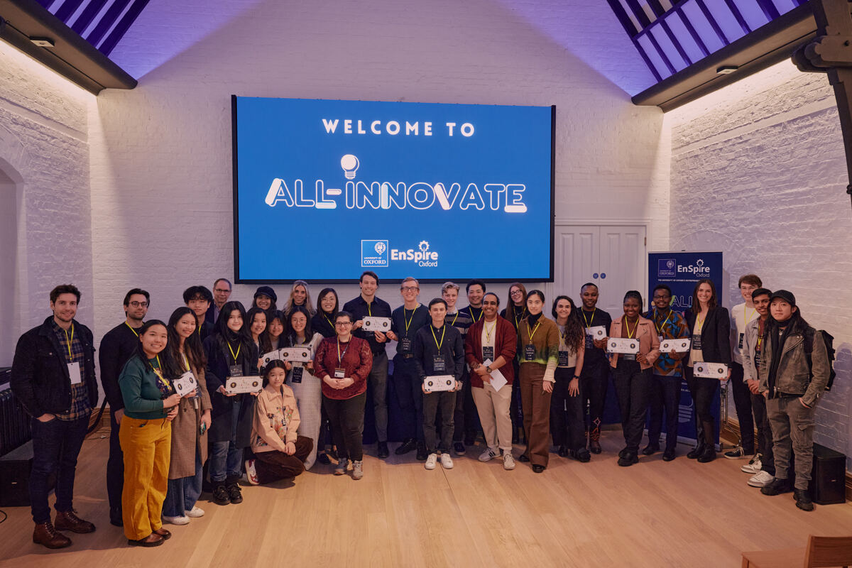 St Cross Students Win in Oxford’s All-Innovate 2025 Competition | St ...