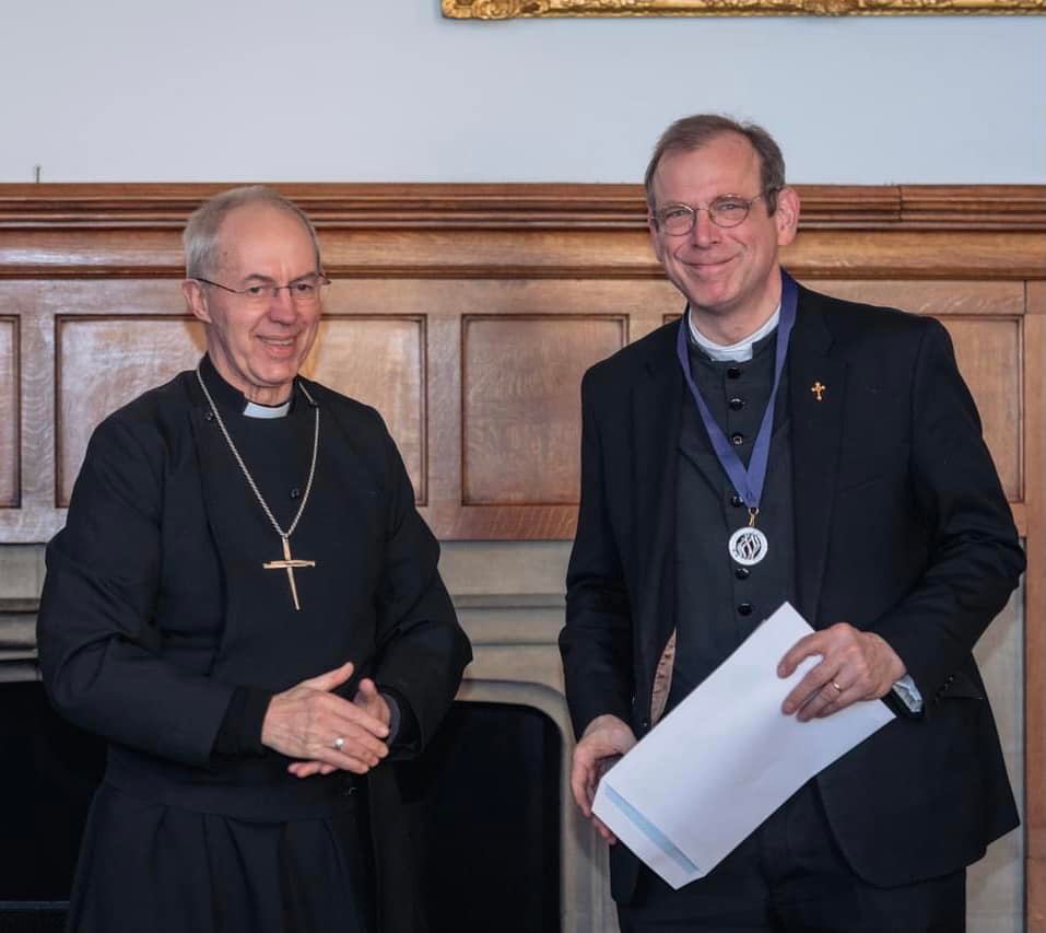Father George Honoured by Archbishop of Canterbury | St Cross College